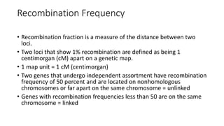 Linkage analysis and genome mapping | PPTX