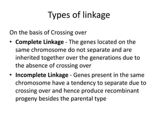 Linkage analysis | PPTX