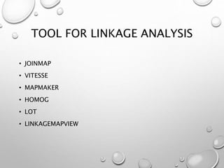 Linkage analysis | PPTX