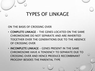 Linkage analysis | PPTX