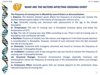 Linkage and crossing over | PDF