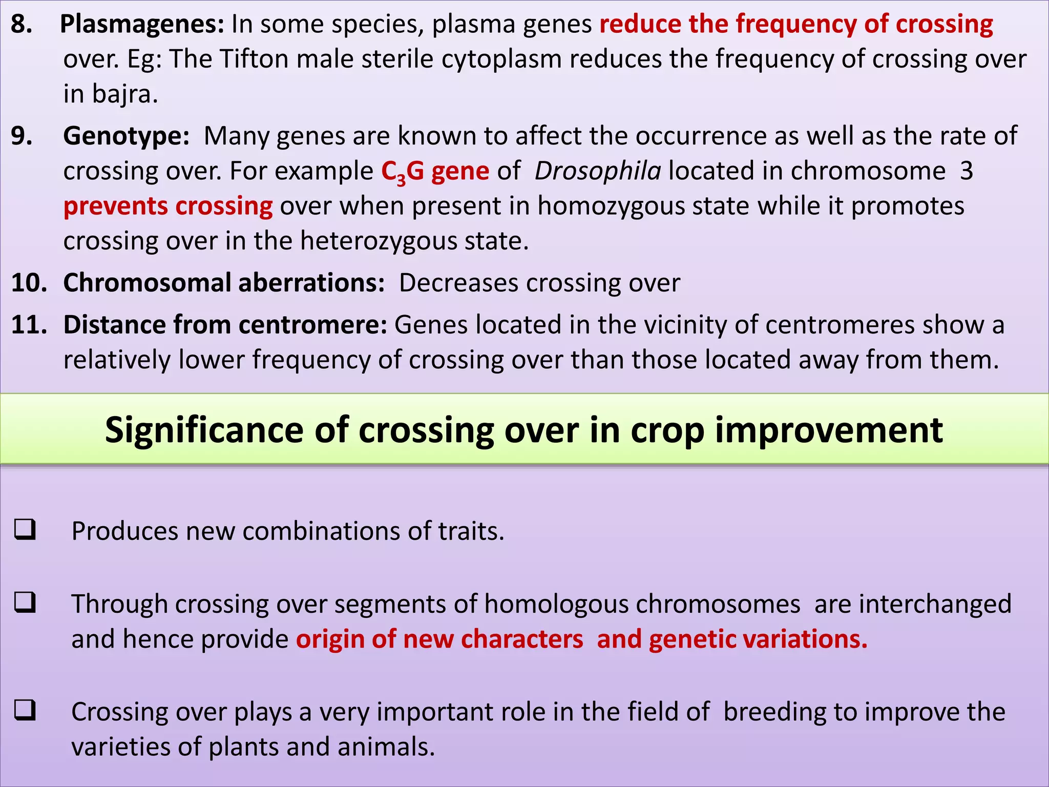 Linkage and crossing over | PPTX