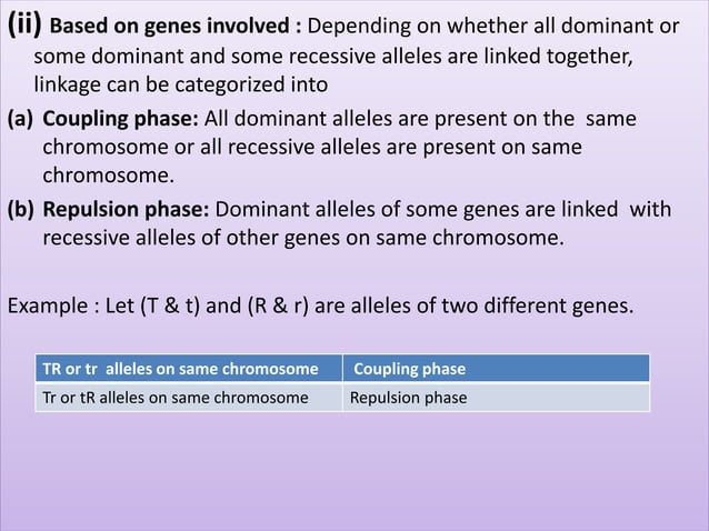 Linkage and crossing over | PPTX | Genetics | Science