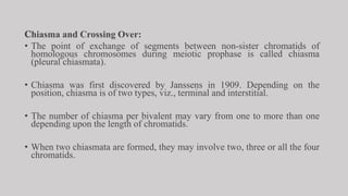 Ppt on the Linkage and crossing over.PPTX
