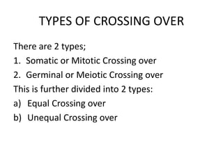 LINKAGE AND CROSSING OVER ppt.pptx