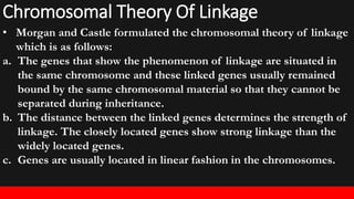 Linkage and pedigree analysis | PPTX