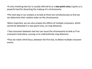 Linkage and recombination of gene | PPTX