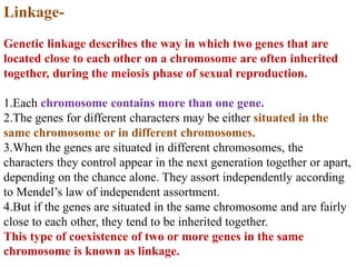 Linkage – concept, types and theories | PPTX