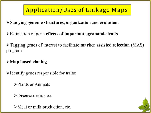 Linkage mapping.pptxhcgxfxgfxfxycghcghcfhf | PPT