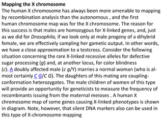 Linkage map ping by recombination in human phyisology ii | PPTX