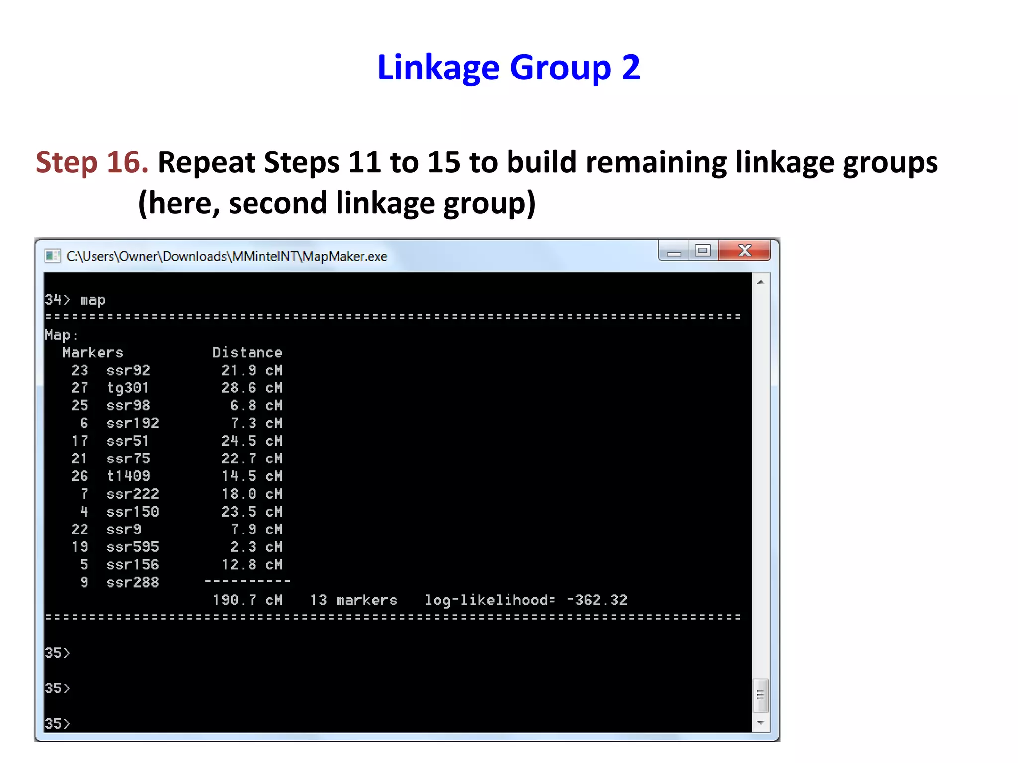 Linkage mapping lab | PPTX