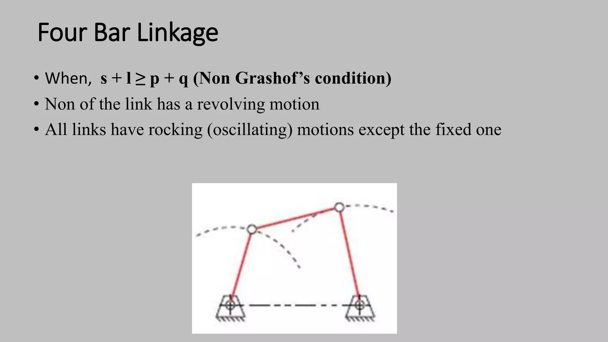 Linkage mechanisms - Presentation | PPTX