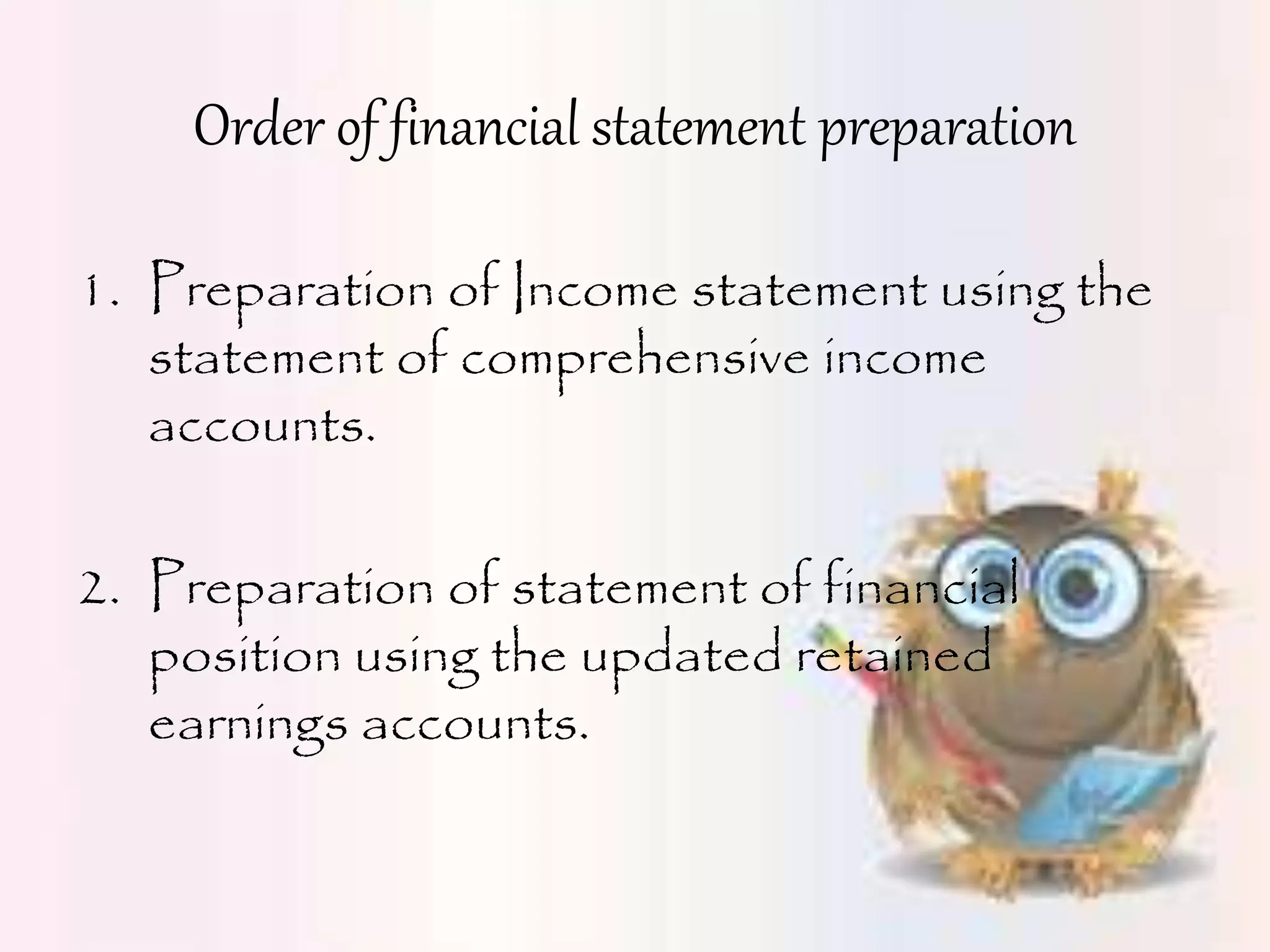 Linkage of financial statements | PPTX