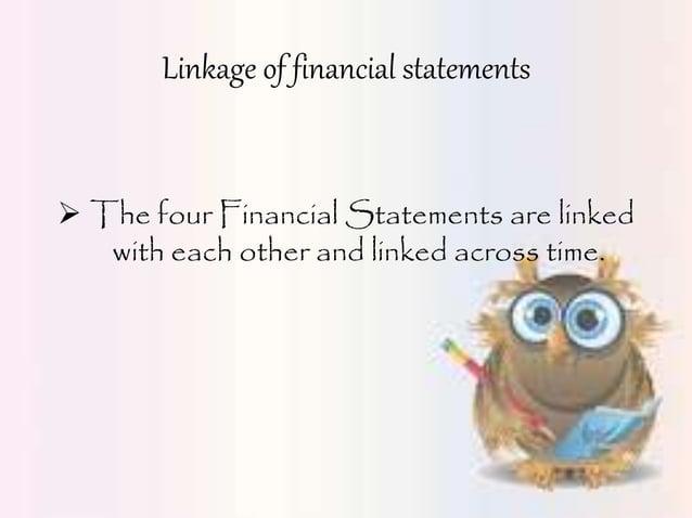 Linkage of financial statements | PPTX | Stocks and Bonds | Personal ...