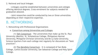 Linkages and networking with organizations (edcon) | PPTX