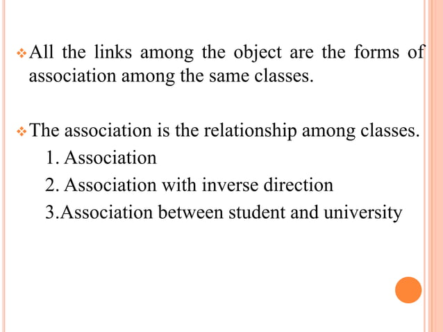 Link and association in Java | PPTX | Programming Languages | Computing
