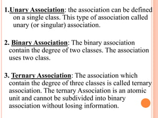 Link and association in Java | PPTX