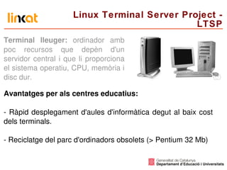 Linkat y servidor de Terminales | ODP