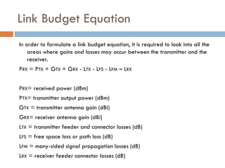 GSM Link Budget | PDF