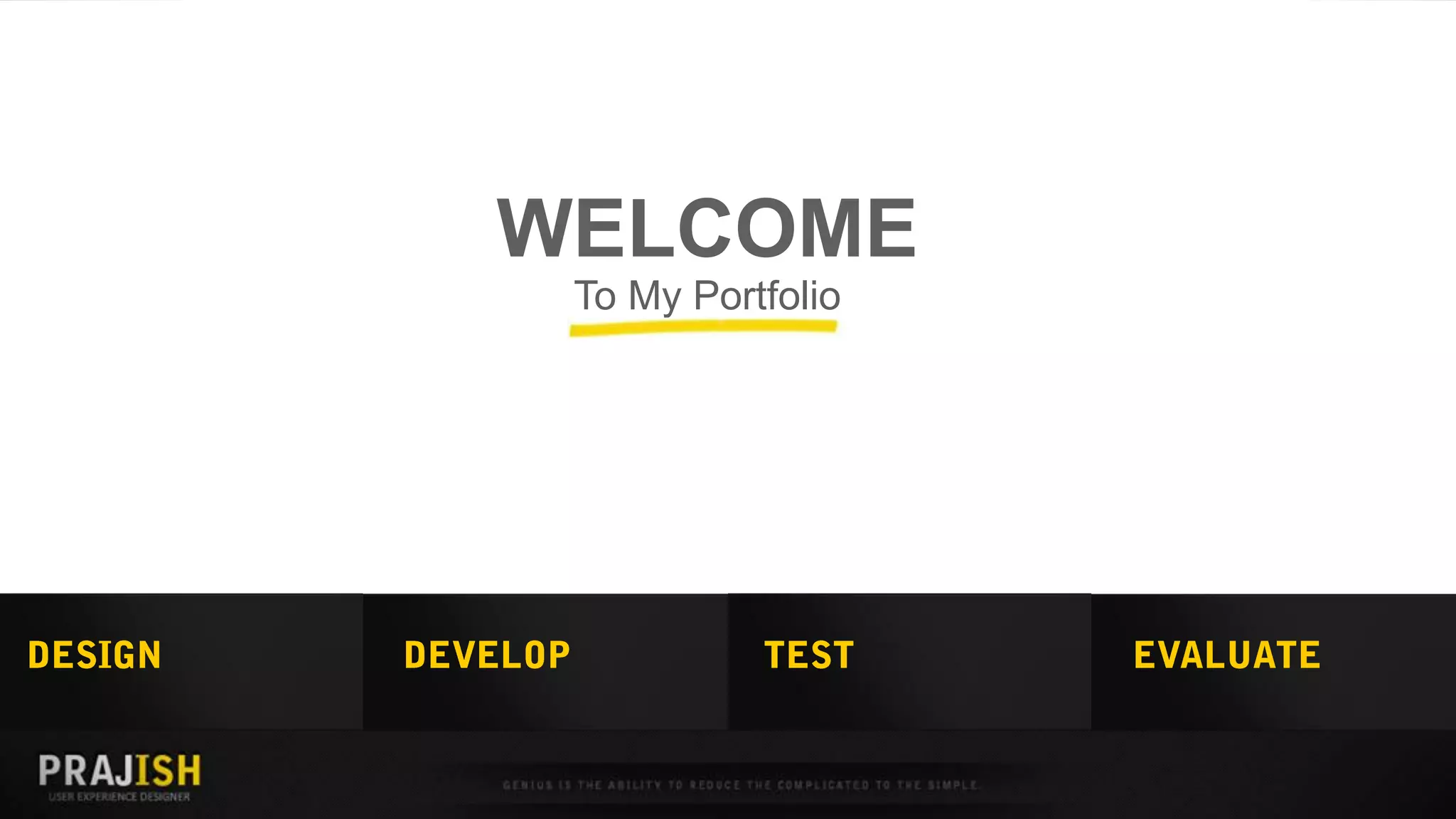 welcome to my portfolio | PDF