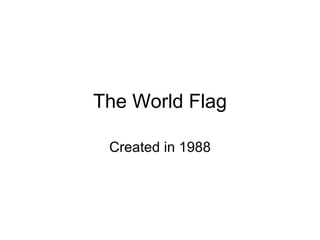 The World Flag Project | PPT