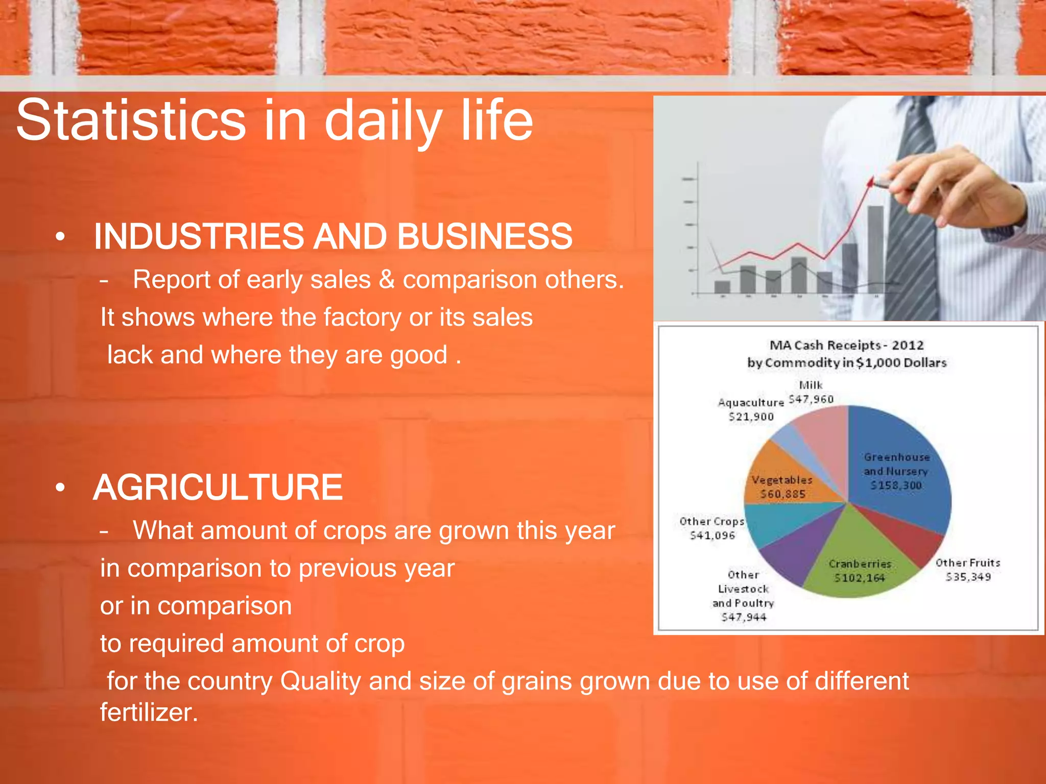 Statistics in real life | PPTX