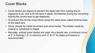 Materials required for concrete column construction | PPTX