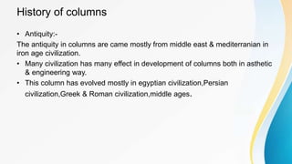 Materials required for concrete column construction | PPTX