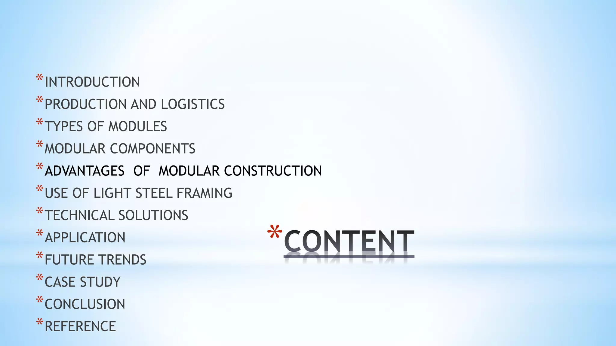 MODULAR CONSTRUCTION USING LIGHT STEEL FRAMING | PPTX