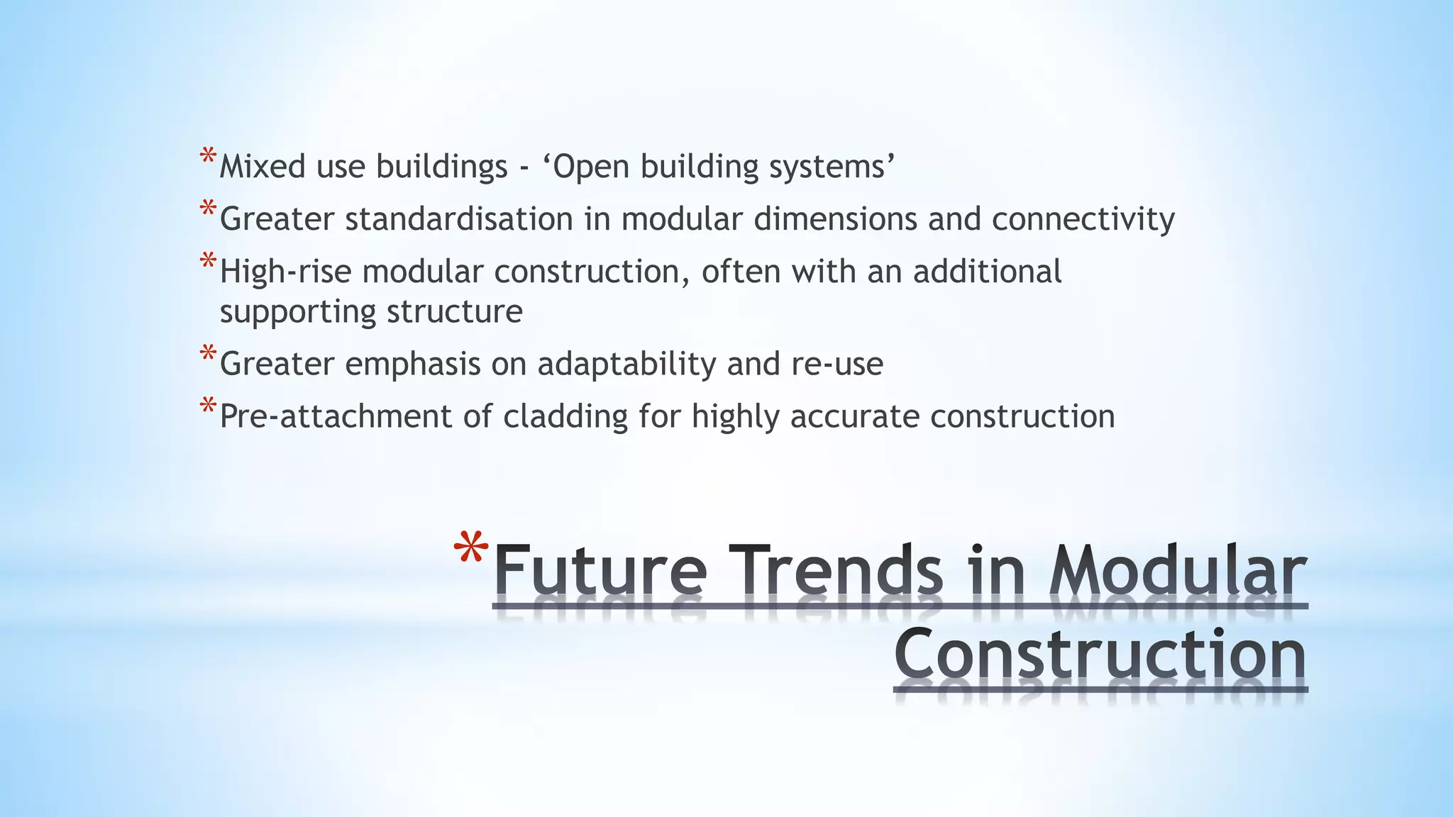 MODULAR CONSTRUCTION USING LIGHT STEEL FRAMING | PPTX