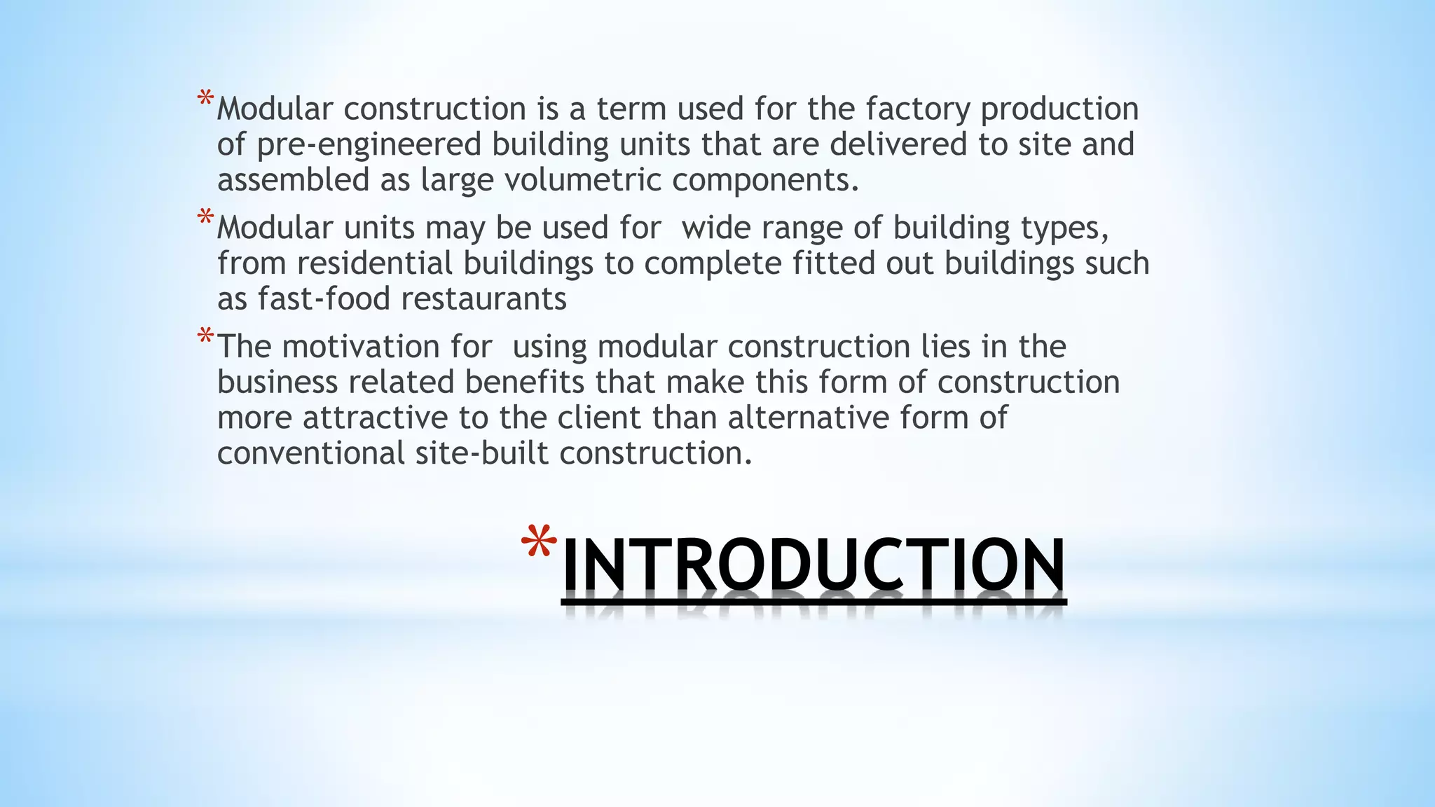 MODULAR CONSTRUCTION USING LIGHT STEEL FRAMING | PPTX