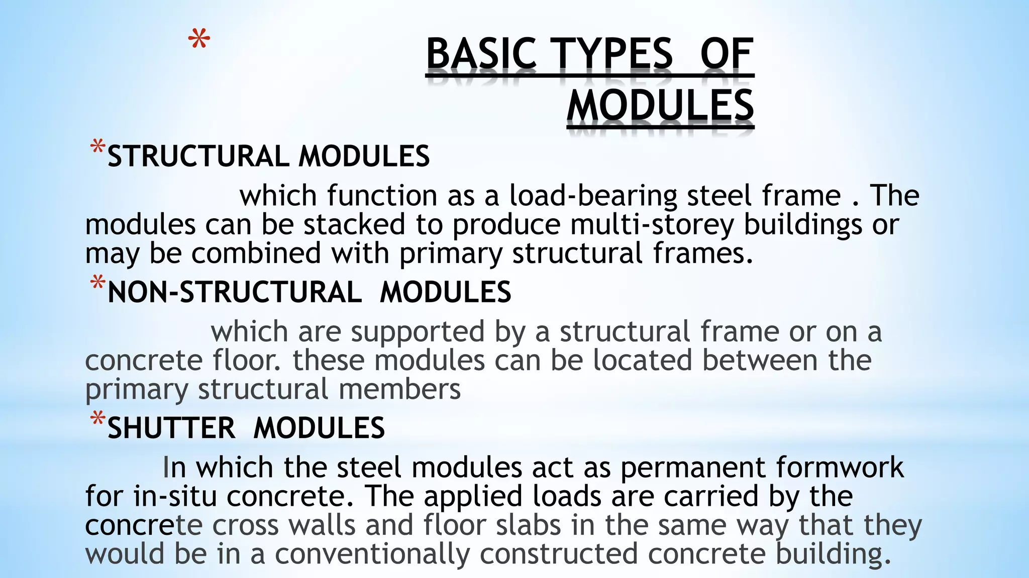 MODULAR CONSTRUCTION USING LIGHT STEEL FRAMING | PPTX
