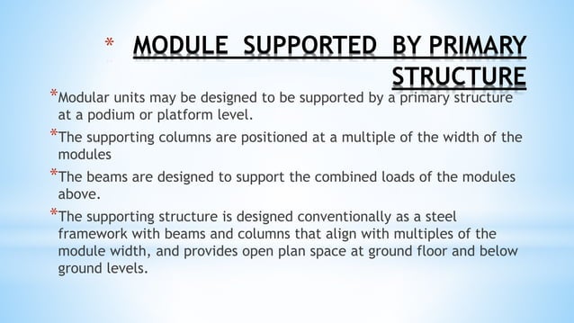 MODULAR CONSTRUCTION USING LIGHT STEEL FRAMING | PPTX | Construction ...