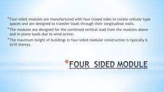 MODULAR CONSTRUCTION USING LIGHT STEEL FRAMING | PPTX