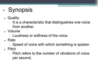 Paralanguage/Paralinguistics | PPTX