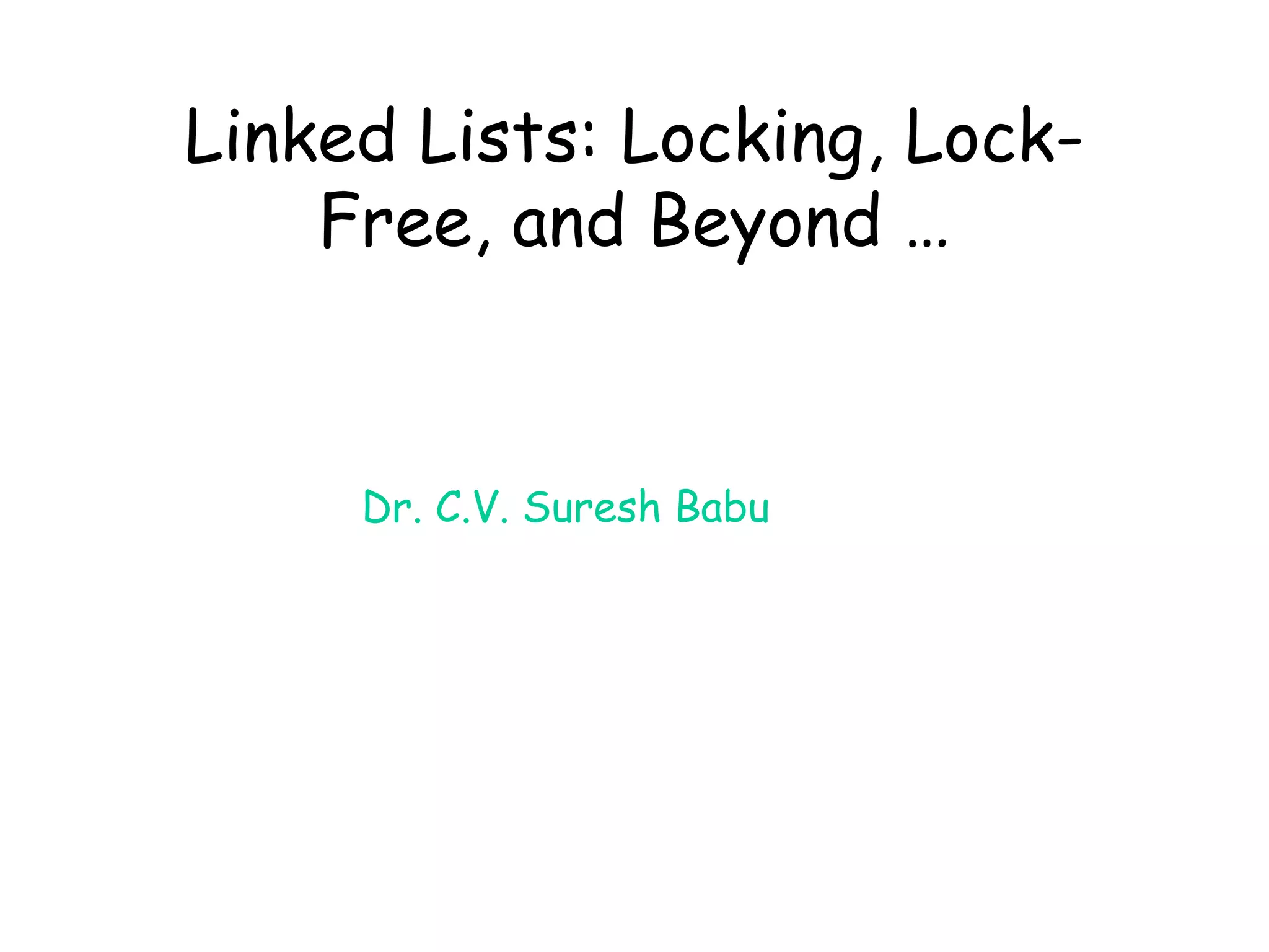 Linked lists | PPT