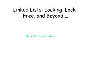 Linked lists | PPT