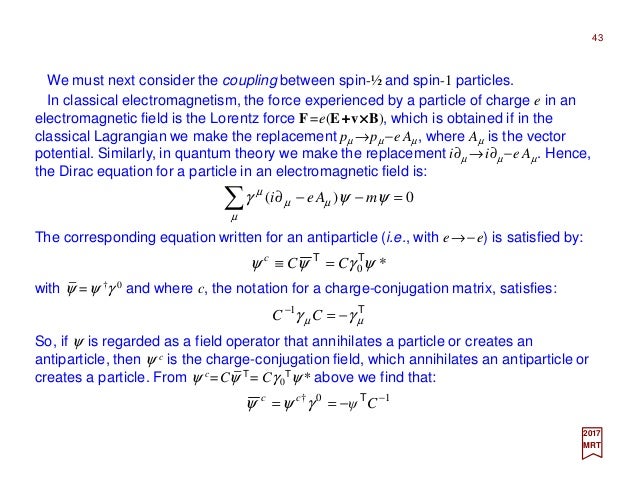 Part VIII - The Standard Model