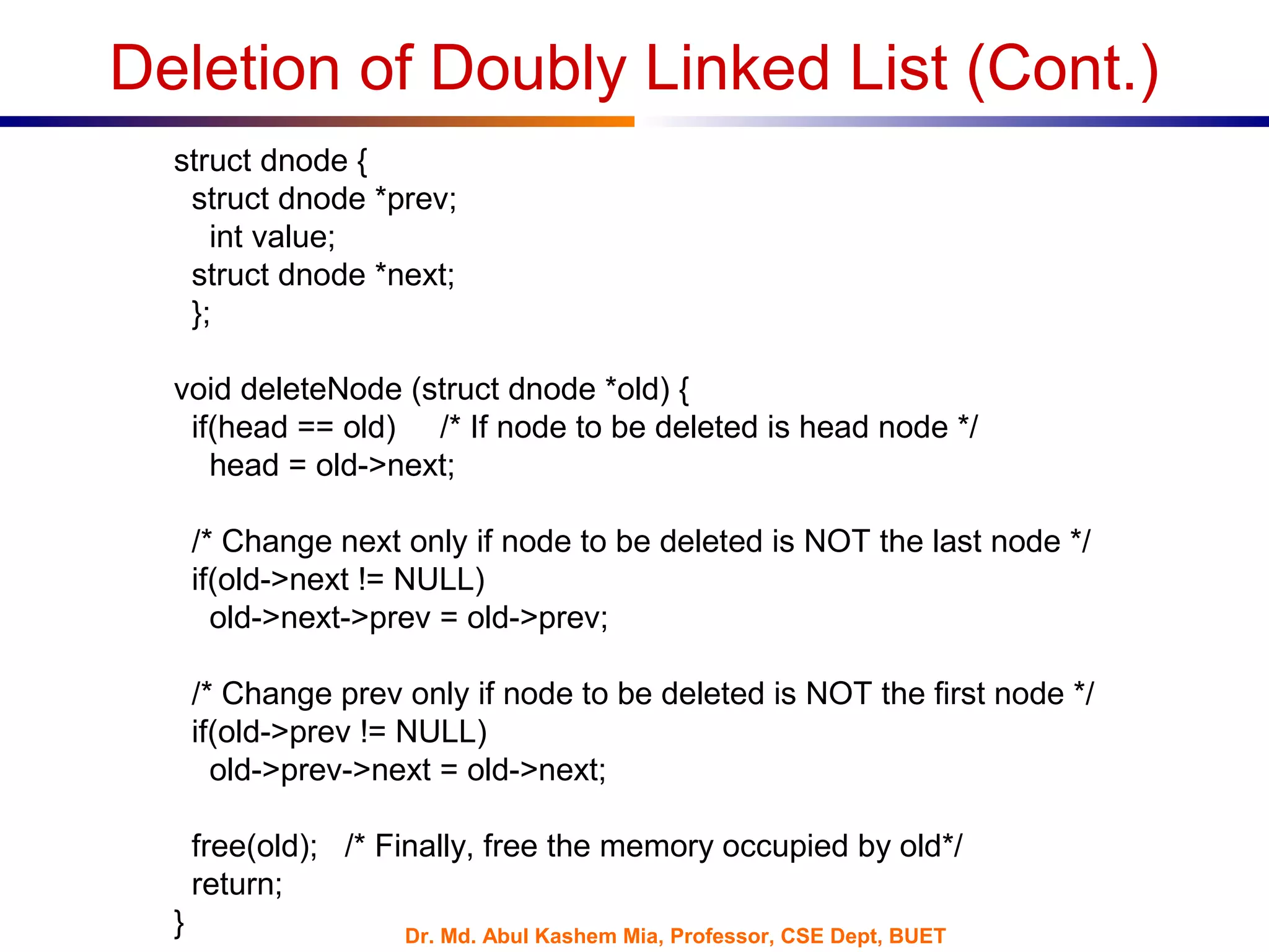 Linked list | PPT