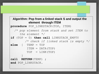 Linked stack-and-linked-queue | PPT