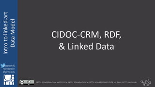 Introduction to the Linked Art Data Model | PDF | Databases | Computer Software and Applications