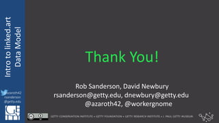 Introduction to the Linked Art Data Model | PDF | Databases | Computer Software and Applications