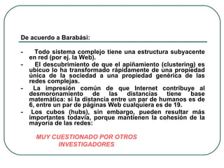 Linked Barabasi | PPT