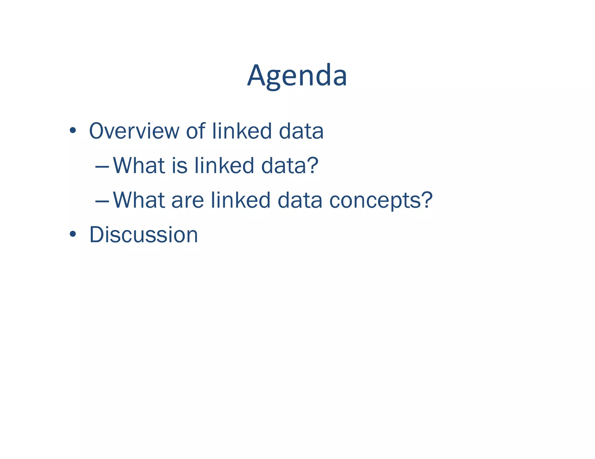 Linked data and the future of libraries | PPT