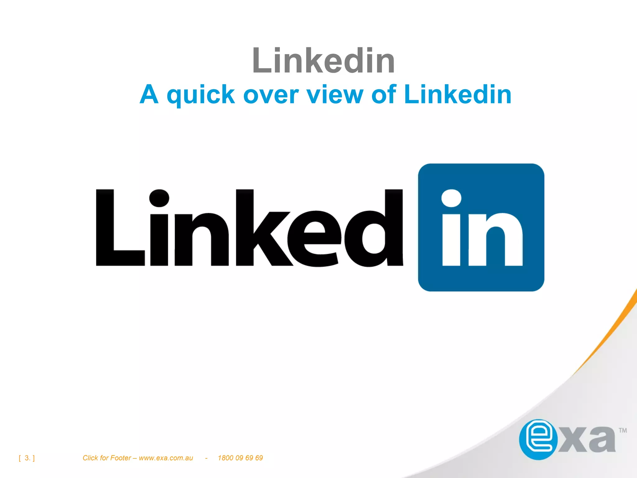 Linkedin | PPT | Social Networking | Internet