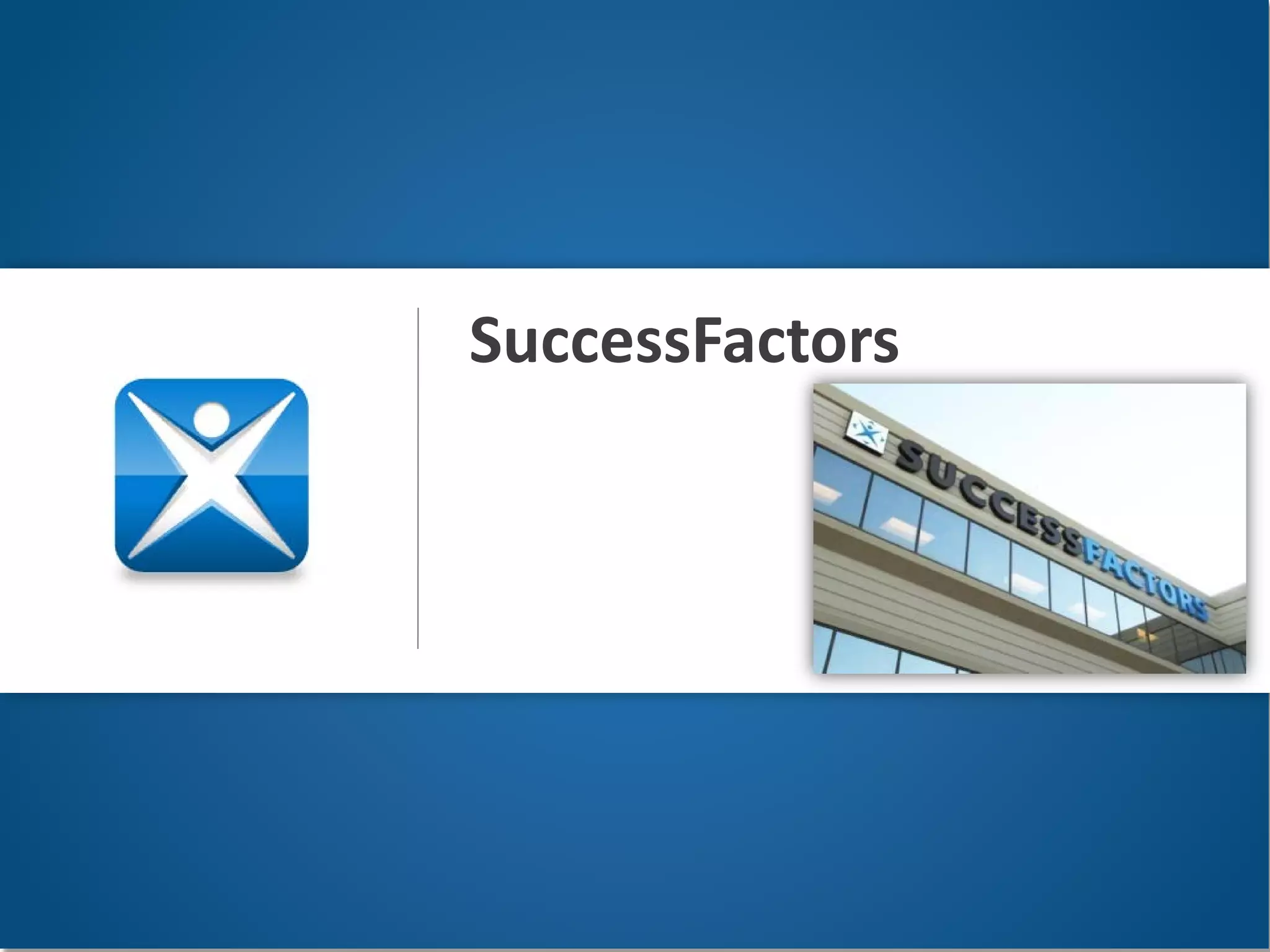 SuccessFactors | PPT