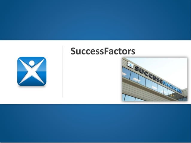 SuccessFactors | PPT