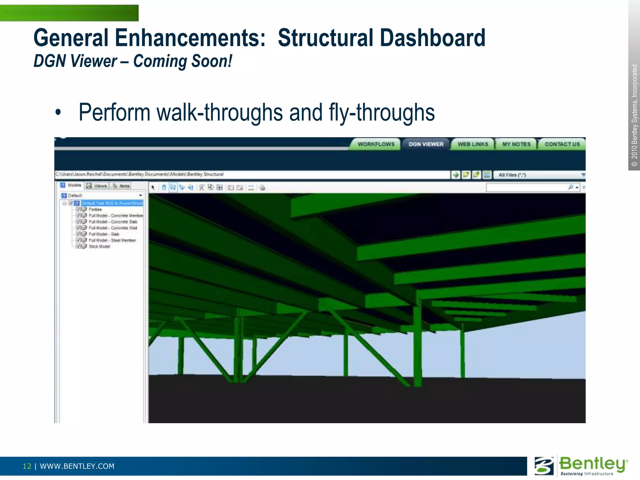 Bentley Structural seminar | PPSX