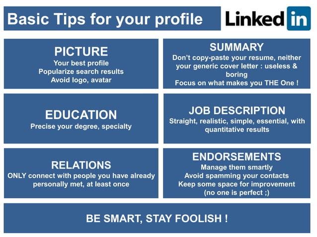 Linkedin Essentials Ppt