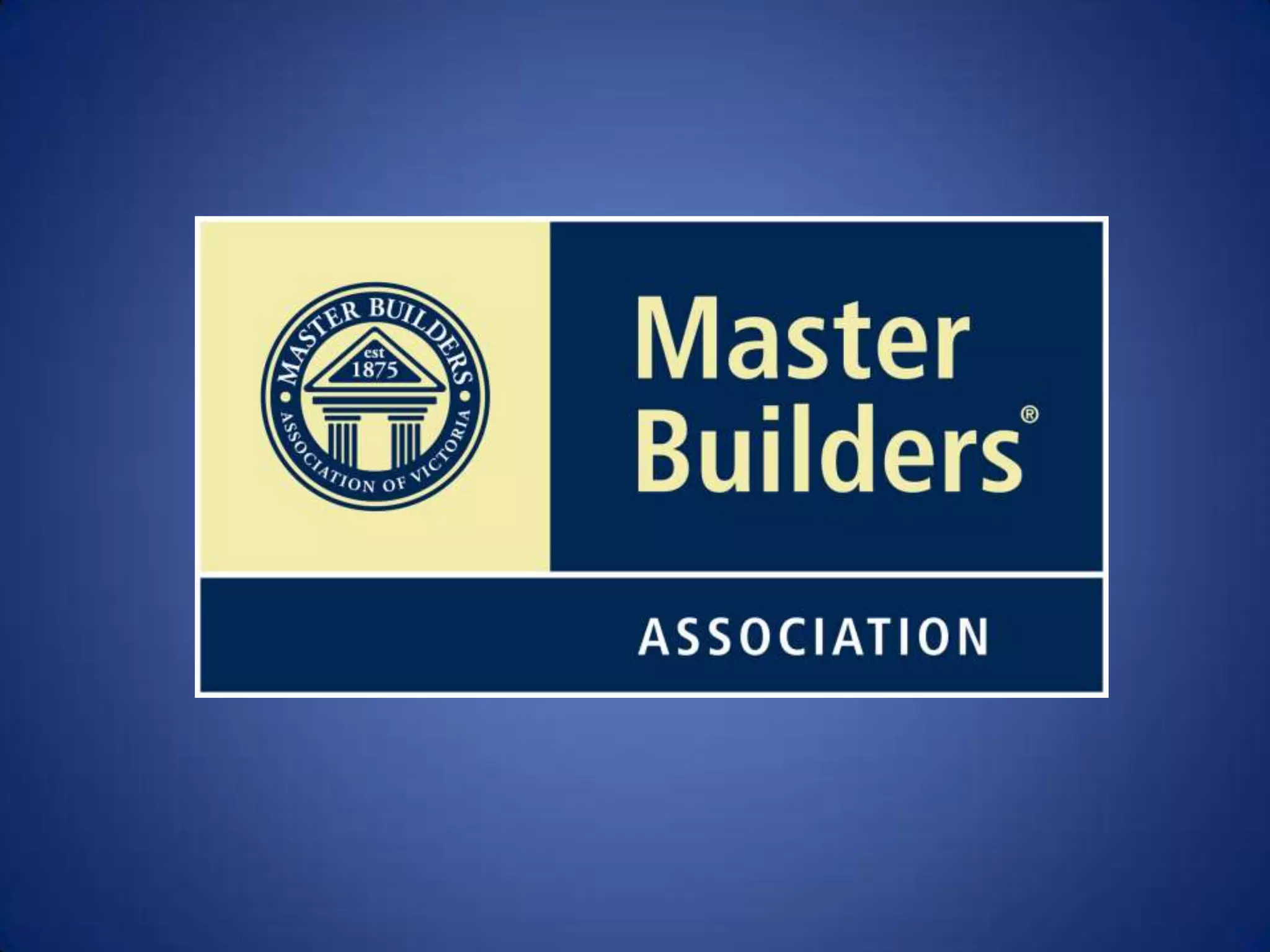 Master Builders Association of Victoria - Careers Page | PPTX | Career ...